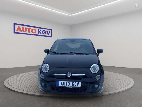 Melns Fiat 500 2014 Viļņa, ar dzinēja tilpumu 1.40 L un nobraukumu 148 tūkst. km par 5299 €, foto 2 vietnē AUTOMOTO.COM.LV