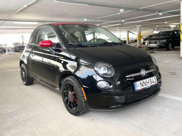 Melns Fiat 500 2015 Viļņa, ar dzinēja tilpumu 1.37 L un nobraukumu 143 tūkst. km par 5100 €, foto 3 vietnē AUTOMOTO.COM.LV