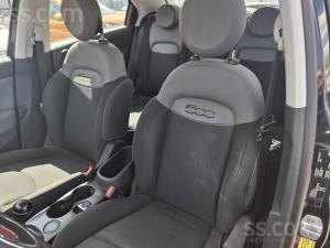 Black Fiat 500 2016 in Talsi, with an engine capacity of 1.60 L and mileage of 59 thousand km for 7500 €, photo 10 on AUTOMOTO.COM.LV