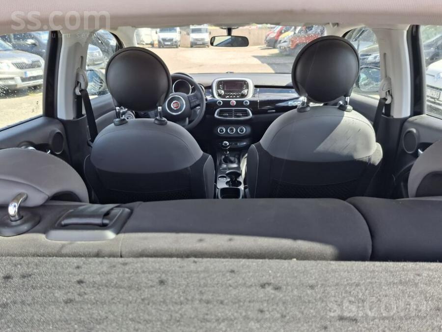 Black Fiat 500 2016 in Talsi, with an engine capacity of 1.60 L and mileage of 59 thousand km for 7500 €, photo 17 on AUTOMOTO.COM.LV