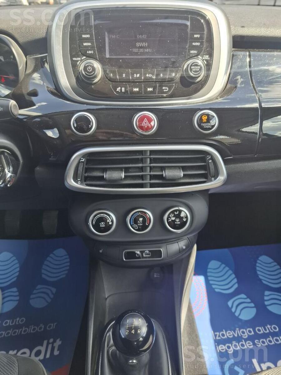 Black Fiat 500 2016 in Talsi, with an engine capacity of 1.60 L and mileage of 59 thousand km for 7500 €, photo 23 on AUTOMOTO.COM.LV