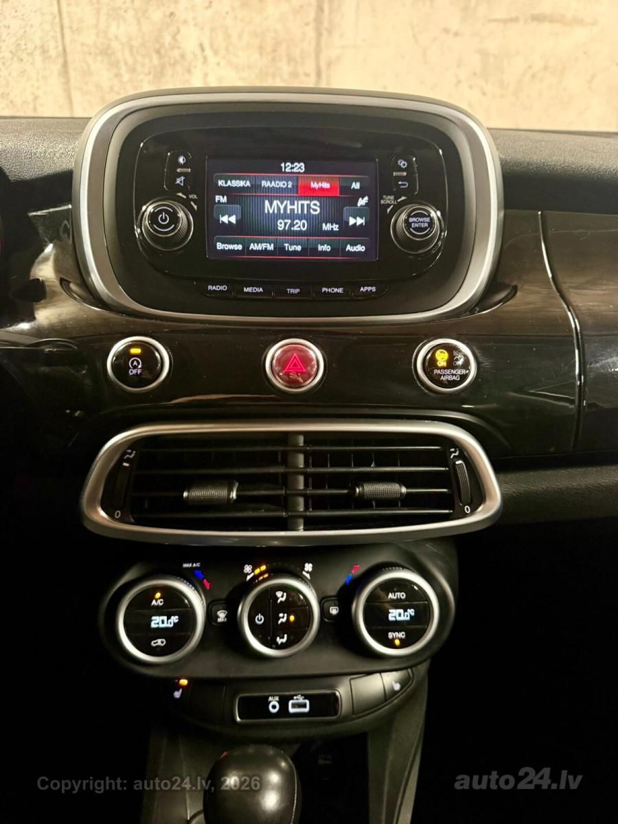 Black Fiat 500 2016 in Tallinn, with an engine capacity of 1.40 L and mileage of 156 thousand km for 6995 €, photo 10 on AUTOMOTO.COM.LV