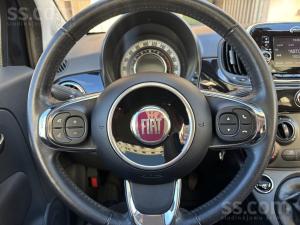 Black Fiat 500 2017 in Riga, with an engine capacity of 1.20 L and mileage of 65 thousand km for 7550 €, photo 17 on AUTOMOTO.COM.LV