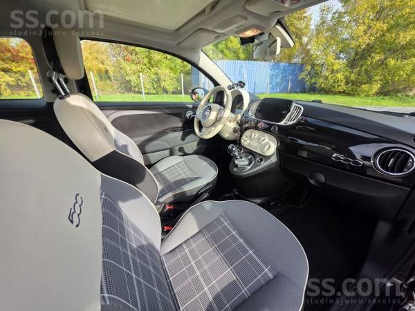 Фиат 500 2021 в Рига на AUTOMOTO.COM.LV Черный Фиат 500 2021 в Рига, объемом двигателя 1.20 л и пробегом 110 тыс. км за 8500 €, фото 9 на AUTOMOTO.COM.LV