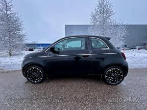 Melns Fiat 500 2023 Tallina, ar dzinēja tilpumu 0.00 L un nobraukumu 25 tūkst. km par 18999 €, foto  vietnē AUTOMOTO.COM.LV