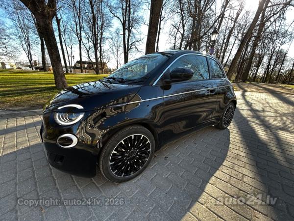 Melns Fiat 500 2023 Tallina, ar dzinēja tilpumu 0.00 L un nobraukumu 33 tūkst. km par 17500 €, foto 1 vietnē AUTOMOTO.COM.LV