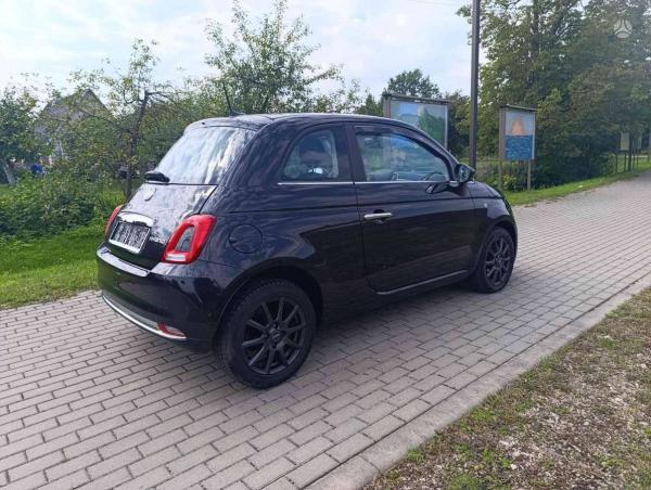 Melns Fiat 500 2024 Panevēža, ar dzinēja tilpumu 1.00 L un nobraukumu 10 tūkst. km par 10900 €, foto 2 vietnē AUTOMOTO.COM.LV
