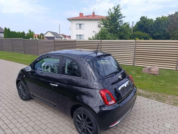 Melns Fiat 500 2024 Panevēža, ar dzinēja tilpumu 1.00 L un nobraukumu 10 tūkst. km par 10900 €, foto 4 vietnē AUTOMOTO.COM.LV