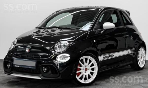 Black Fiat 500 2021 in Riga, with an engine capacity of 1.40 L and mileage of 57 thousand km for 25900 €, photo 1 on AUTOMOTO.COM.LV