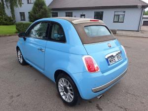 Blue Fiat 500 2012 in Kelme, with an engine capacity of 1.30 L and mileage of 146 thousand km for 4950 €, photo 3 on AUTOMOTO.COM.LV