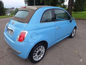 Blue Fiat 500 2012 in Kelme, with an engine capacity of 1.30 L and mileage of 146 thousand km for 4950 €, photo 5 on AUTOMOTO.COM.LV