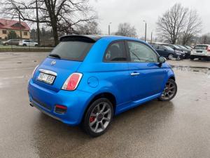 Blue Fiat 500 2015 in Riga, with an engine capacity of 1.00 L and mileage of 103 thousand km for 5950 €, photo 5 on AUTOMOTO.COM.LV