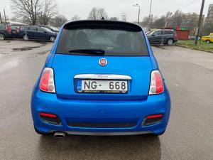 Blue Fiat 500 2015 in Riga, with an engine capacity of 1.00 L and mileage of 103 thousand km for 5950 €, photo 7 on AUTOMOTO.COM.LV