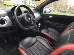 Blue Fiat 500 2015 in Riga, with an engine capacity of 1.00 L and mileage of 103 thousand km for 5950 €, photo 8 on AUTOMOTO.COM.LV