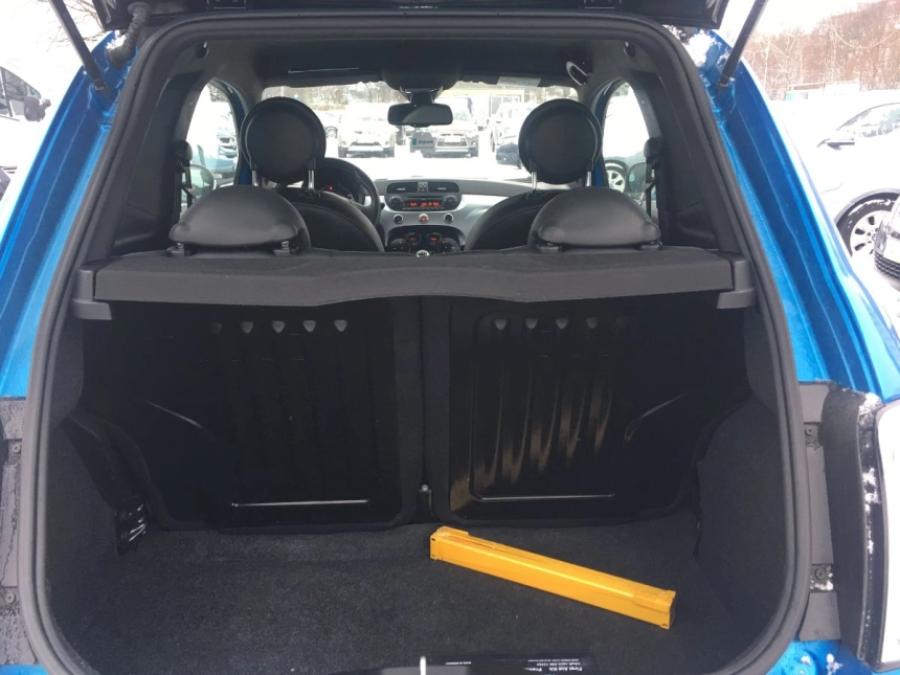 Blue Fiat 500 2015 in Riga, with an engine capacity of 1.00 L and mileage of 103 thousand km for 5950 €, photo 18 on AUTOMOTO.COM.LV