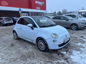 Zils Fiat 500 2008 Viļņa, ar dzinēja tilpumu 1.20 L un nobraukumu 193 tūkst. km par 1300 €, foto  vietnē AUTOMOTO.COM.LV