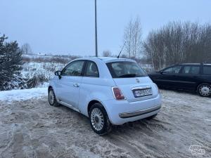 Blue Fiat 500 2008 in Vilnius, with an engine capacity of 1.20 L and mileage of 193 thousand km for 1300 €, photo 7 on AUTOMOTO.COM.LV