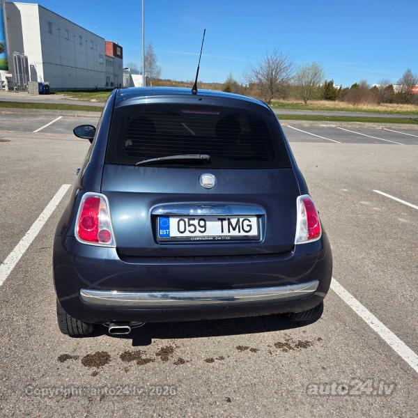 Blue Fiat 500 2008 in Tallinn, with an engine capacity of 1.20 L and mileage of 215 thousand km for 2990 €, photo 3 on AUTOMOTO.COM.LV