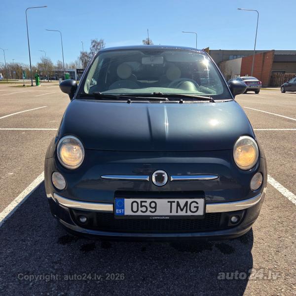 Blue Fiat 500 2008 in Tallinn, with an engine capacity of 1.20 L and mileage of 215 thousand km for 2990 €, photo 4 on AUTOMOTO.COM.LV