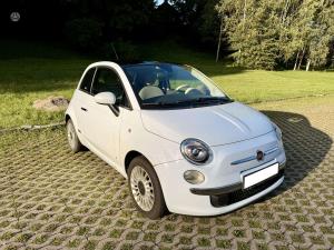 Blue Fiat 500 2008 in Vilnius, with an engine capacity of 1.24 L and mileage of 152 thousand km for 1200 €, photo 5 on AUTOMOTO.COM.LV