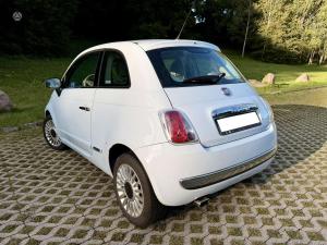 Blue Fiat 500 2008 in Vilnius, with an engine capacity of 1.24 L and mileage of 152 thousand km for 1200 €, photo 7 on AUTOMOTO.COM.LV