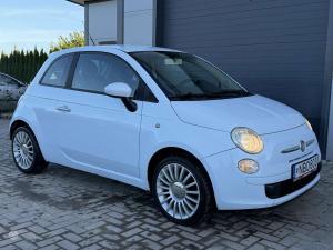 Blue Fiat 500 2008 in Vilnius, with an engine capacity of 1.20 L and mileage of 175 thousand km for 2350 €, photo  on AUTOMOTO.COM.LV