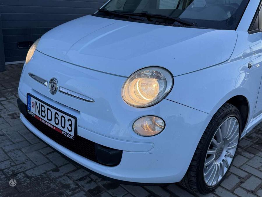 Blue Fiat 500 2008 in Vilnius, with an engine capacity of 1.20 L and mileage of 175 thousand km for 2350 €, photo 8 on AUTOMOTO.COM.LV