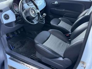 Blue Fiat 500 2008 in Vilnius, with an engine capacity of 1.20 L and mileage of 175 thousand km for 2350 €, photo 12 on AUTOMOTO.COM.LV