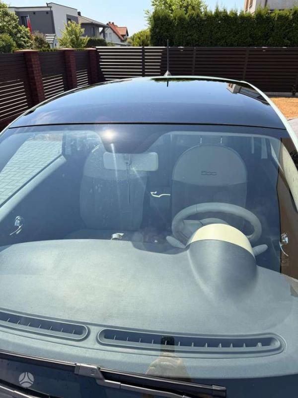 Blue Fiat 500 2015 in Palanga, with an engine capacity of 1.25 L and mileage of 210 thousand km for 5300 €, photo 10 on AUTOMOTO.COM.LV