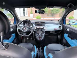 Blue Fiat 500 2015 in Vilnius, with an engine capacity of 1.24 L and mileage of 125 thousand km for 5800 €, photo 9 on AUTOMOTO.COM.LV