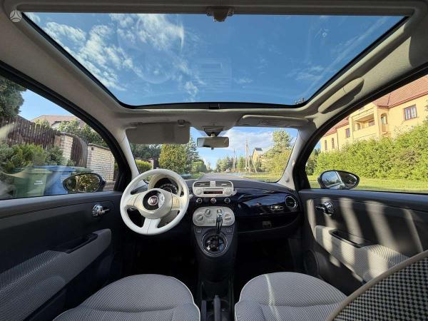 Zils Fiat 500 2015 Viļņa, ar dzinēja tilpumu 0.88 L un nobraukumu 110 tūkst. km par 6450 €, foto 3 vietnē AUTOMOTO.COM.LV