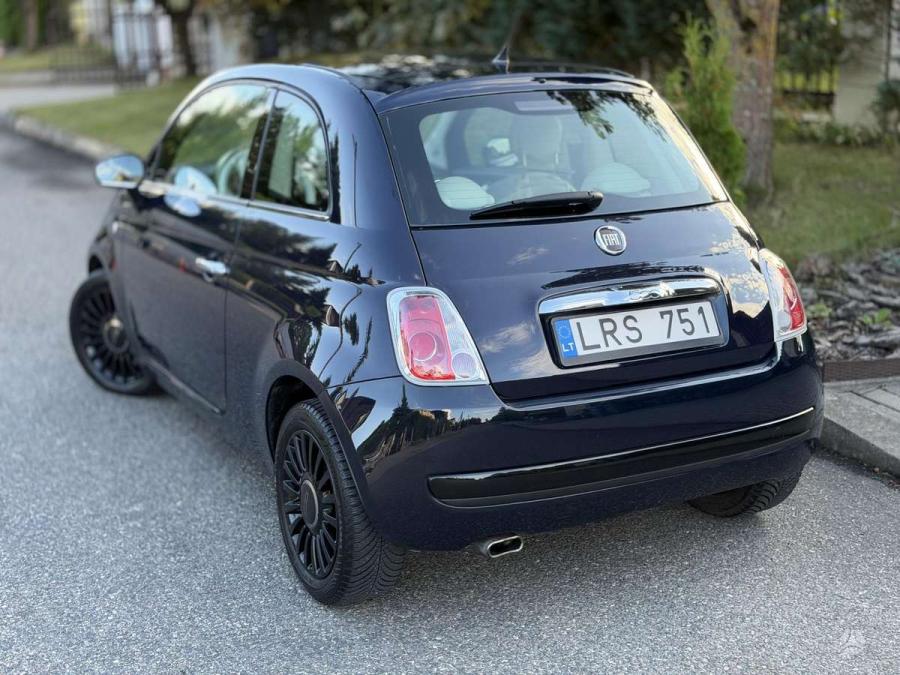 Zils Fiat 500 2015 Viļņa, ar dzinēja tilpumu 0.88 L un nobraukumu 110 tūkst. km par 6450 €, foto 20 vietnē AUTOMOTO.COM.LV