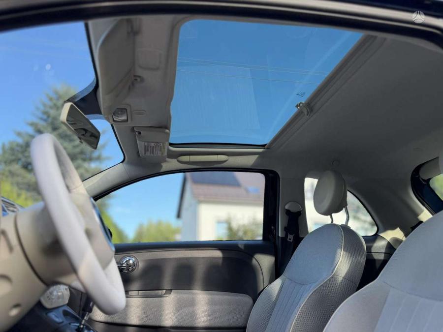 Zils Fiat 500 2015 Viļņa, ar dzinēja tilpumu 0.88 L un nobraukumu 110 tūkst. km par 6450 €, foto 33 vietnē AUTOMOTO.COM.LV