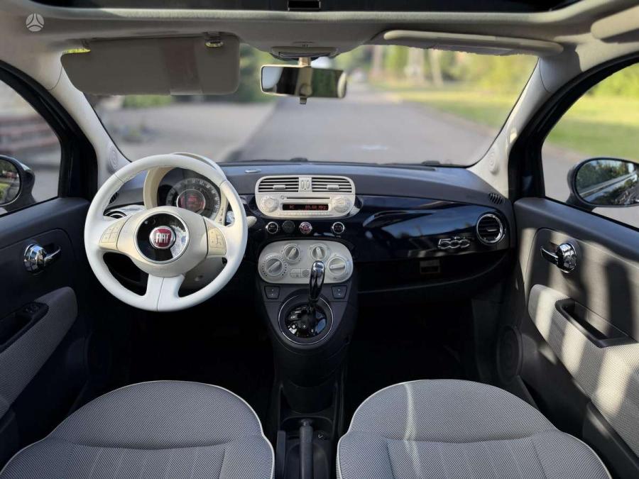 Zils Fiat 500 2015 Viļņa, ar dzinēja tilpumu 0.88 L un nobraukumu 110 tūkst. km par 6450 €, foto 41 vietnē AUTOMOTO.COM.LV