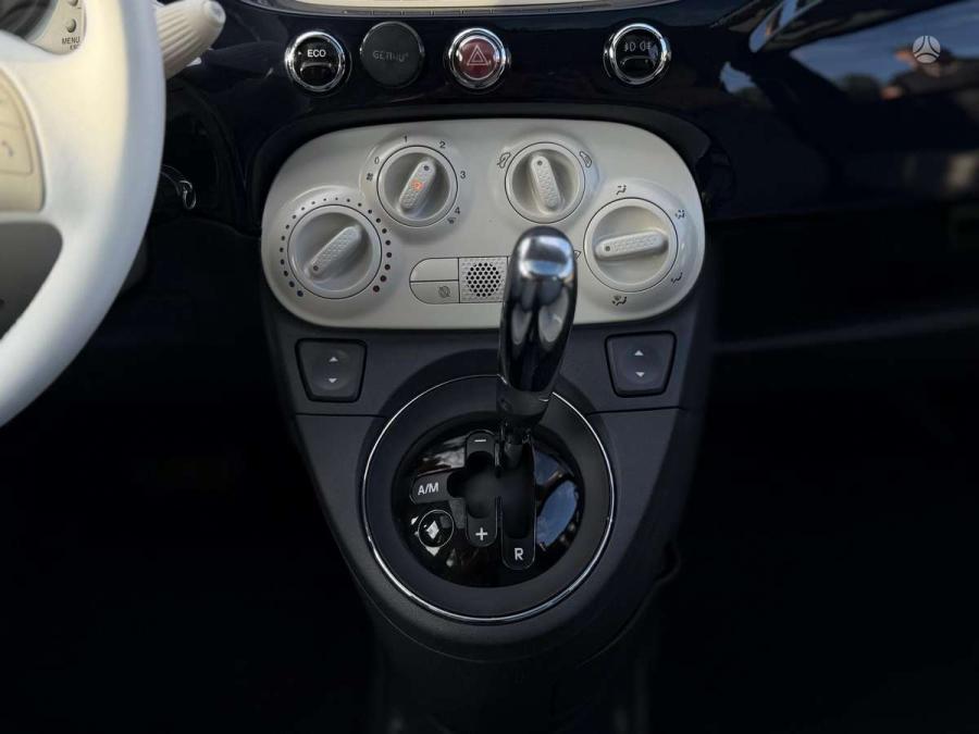 Zils Fiat 500 2015 Viļņa, ar dzinēja tilpumu 0.88 L un nobraukumu 110 tūkst. km par 6450 €, foto 43 vietnē AUTOMOTO.COM.LV