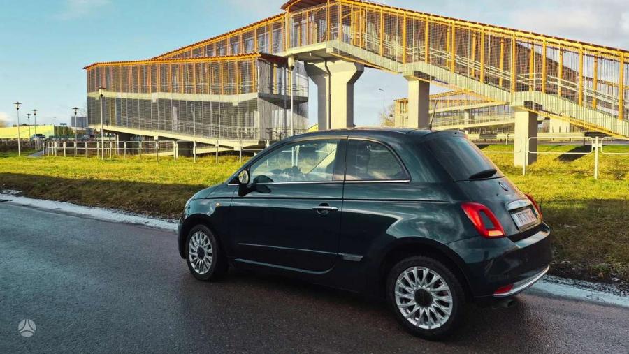 Zils Fiat 500 2016 Kauņa, ar dzinēja tilpumu 1.24 L un nobraukumu 151 tūkst. km par 5800 €, foto 2 vietnē AUTOMOTO.COM.LV