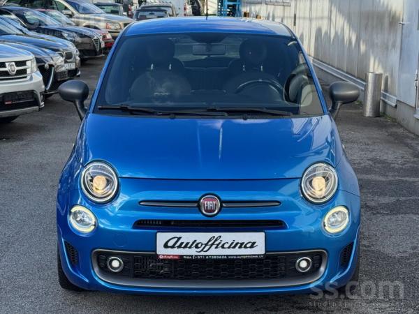 Zils Fiat 500 2016 Rīga, ar dzinēja tilpumu 0.90 L un nobraukumu 96 tūkst. km par 7400 €, foto 2 vietnē AUTOMOTO.COM.LV