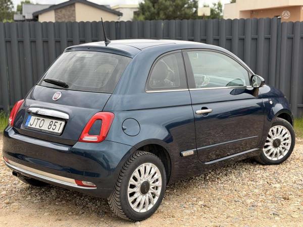 Zils Fiat 500 2016 Viļņa, ar dzinēja tilpumu 1.25 L un nobraukumu 165 tūkst. km par 5000 €, foto 7 vietnē AUTOMOTO.COM.LV
