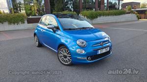 Blue Fiat 500 2019 in Tallinn, with an engine capacity of 1.20 L and mileage of 98 thousand km for 7990 €, photo 3 on AUTOMOTO.COM.LV
