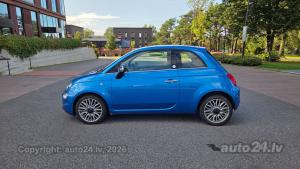 Blue Fiat 500 2019 in Tallinn, with an engine capacity of 1.20 L and mileage of 98 thousand km for 7990 €, photo 6 on AUTOMOTO.COM.LV