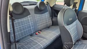 Blue Fiat 500 2019 in Tallinn, with an engine capacity of 1.20 L and mileage of 98 thousand km for 7990 €, photo 12 on AUTOMOTO.COM.LV
