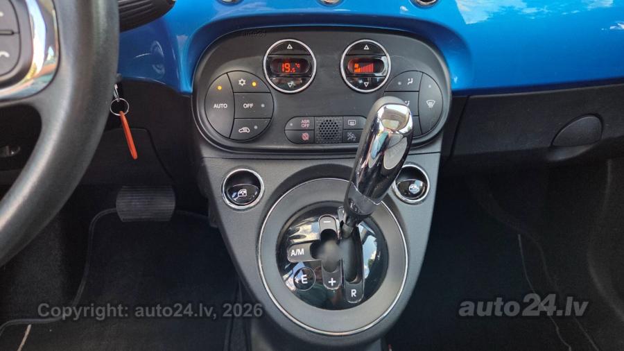 Blue Fiat 500 2019 in Tallinn, with an engine capacity of 1.20 L and mileage of 98 thousand km for 7990 €, photo 17 on AUTOMOTO.COM.LV