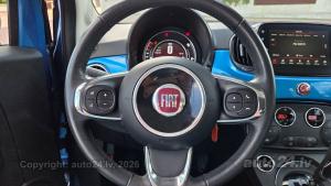 Blue Fiat 500 2019 in Tallinn, with an engine capacity of 1.20 L and mileage of 98 thousand km for 7990 €, photo 18 on AUTOMOTO.COM.LV