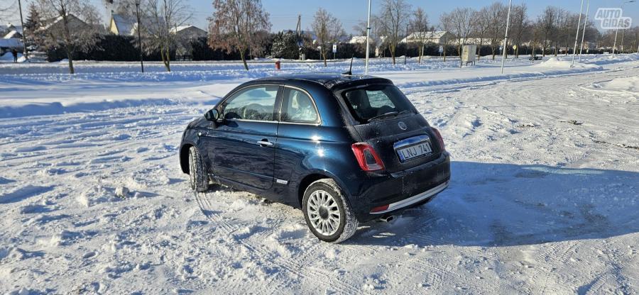 Zils Fiat 500 2020 Kauņa, ar dzinēja tilpumu 1.20 L un nobraukumu 36 tūkst. km par 9400 €, foto 3 vietnē AUTOMOTO.COM.LV