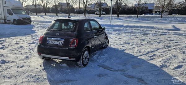 Zils Fiat 500 2020 Kauņa, ar dzinēja tilpumu 1.20 L un nobraukumu 36 tūkst. km par 9400 €, foto 4 vietnē AUTOMOTO.COM.LV