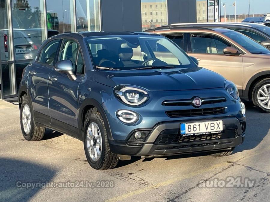 Blue Fiat 500 2020 in Tartu, with an engine capacity of 1.30 L and mileage of 60 thousand km for 14990 €, photo 3 on AUTOMOTO.COM.LV