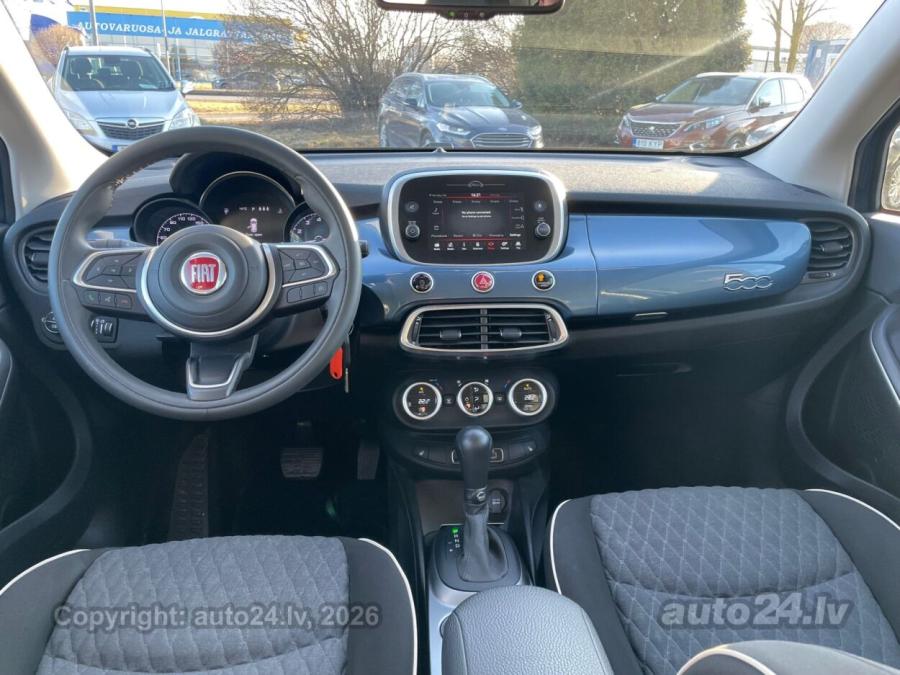 Blue Fiat 500 2020 in Tartu, with an engine capacity of 1.30 L and mileage of 60 thousand km for 14990 €, photo 9 on AUTOMOTO.COM.LV