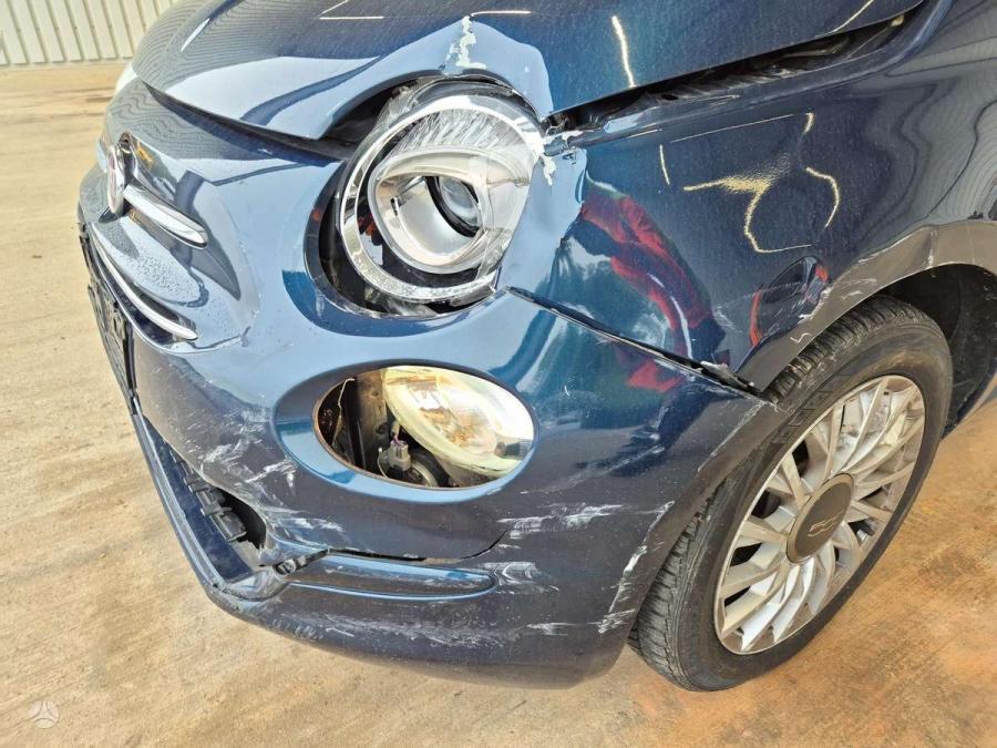 Zils Fiat 500 2020 Viļņa, ar dzinēja tilpumu 1.00 L un nobraukumu 53 tūkst. km par 6350 €, foto 4 vietnē AUTOMOTO.COM.LV