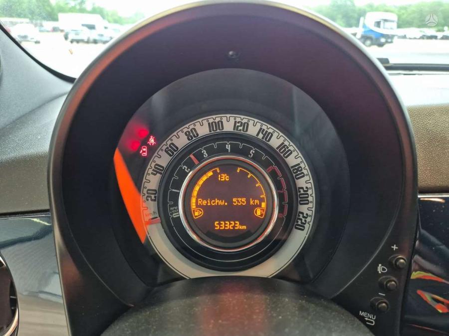 Zils Fiat 500 2020 Viļņa, ar dzinēja tilpumu 1.00 L un nobraukumu 53 tūkst. km par 6350 €, foto 12 vietnē AUTOMOTO.COM.LV