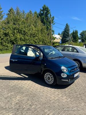Zils Fiat 500 2021 Tallina, ar dzinēja tilpumu 1.20 L un nobraukumu 20 tūkst. km par 13500 €, foto 4 vietnē AUTOMOTO.COM.LV